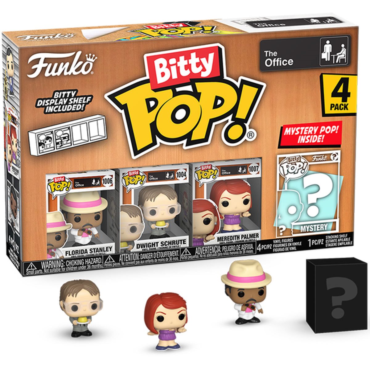 Funko Bitty Pop! Office: Florida Stanley 4-Pack 🎉📎 | PopShopLife – POP SHOP & GALLERY