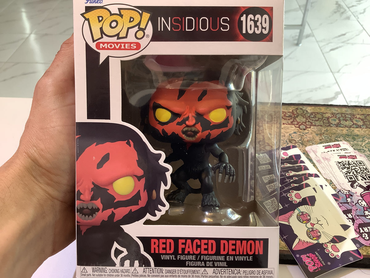 Funko Pop Movies Insidious Red Faced Demon 1639 – POP SHOP & GALLERY