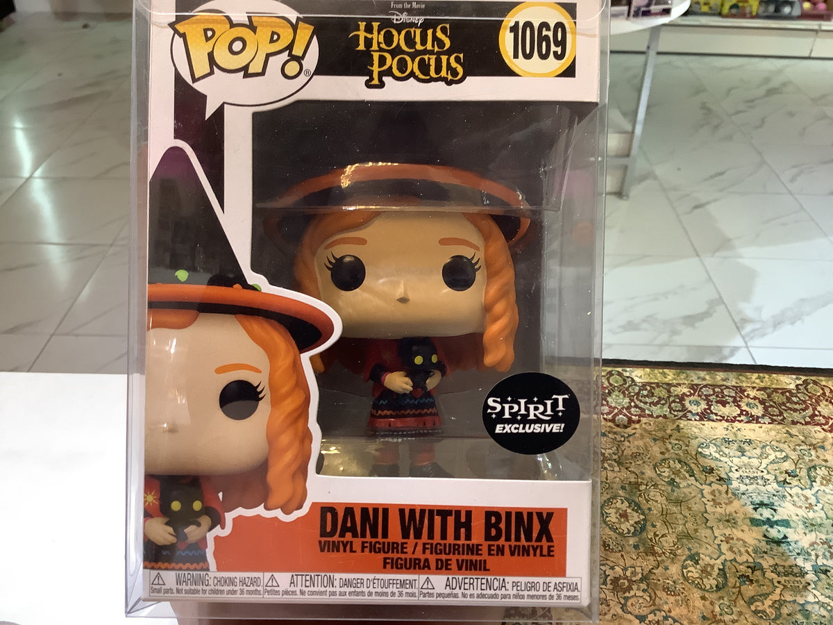 Funko Pop Hocus Pocus Dani With Binx 1069 SPIRIT EXCLUSIVE – POP SHOP ...