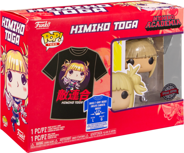 Funko Pop & Tee! My Hero Academia - Himiko – POP SHOP & GALLERY