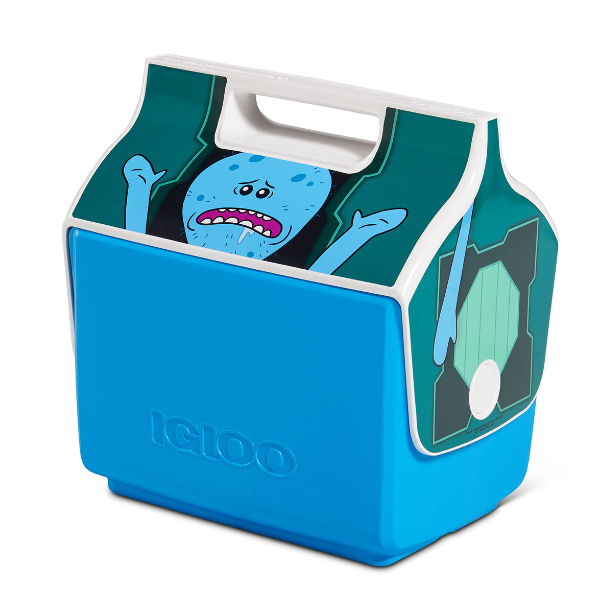 Igloo x Rick And Morty Little Playmate Cooler - Mr. Meeseeks – POP SHOP ...