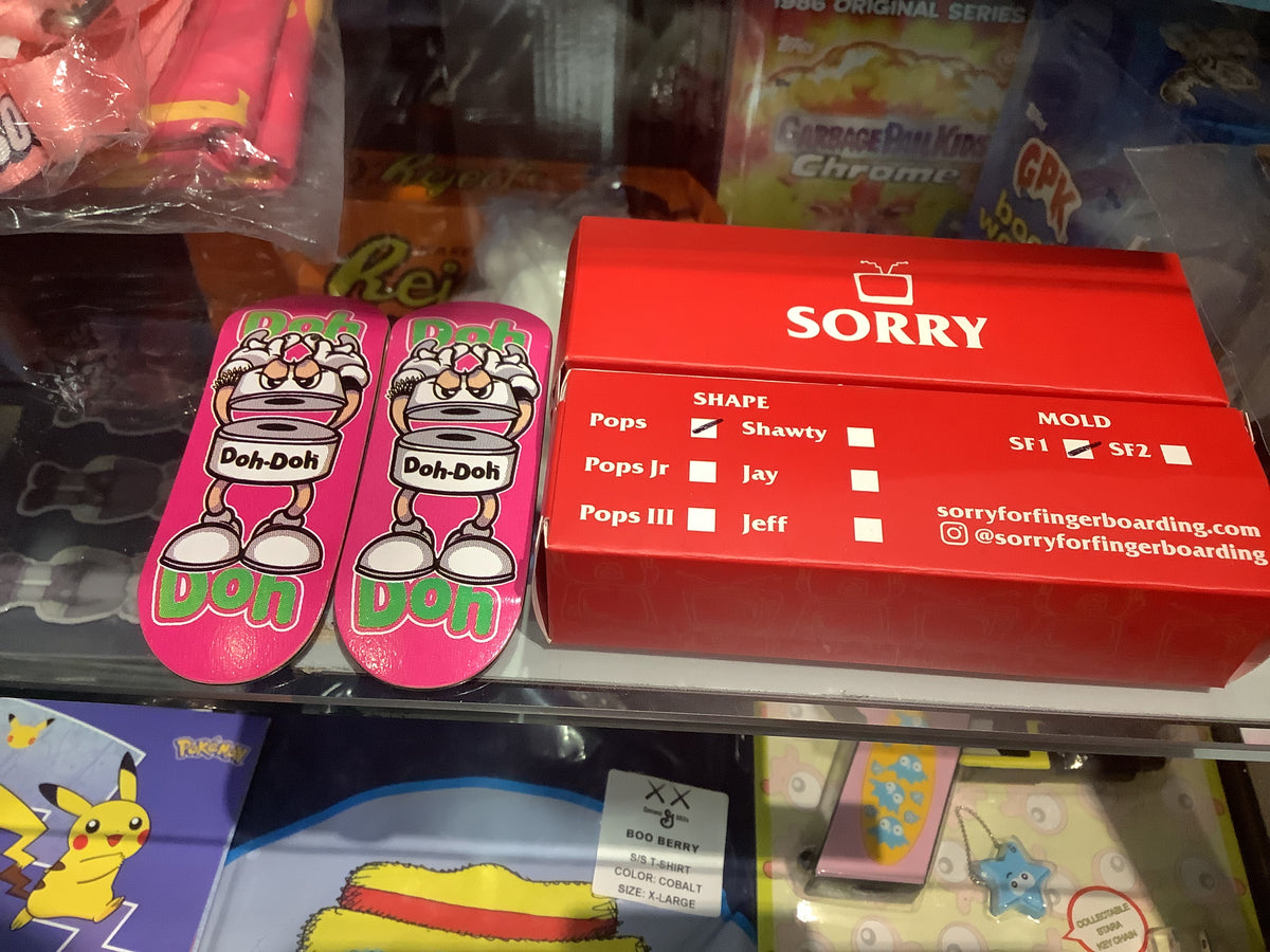 Sorry x Doh Doh - Fingerboard – POP SHOP & GALLERY