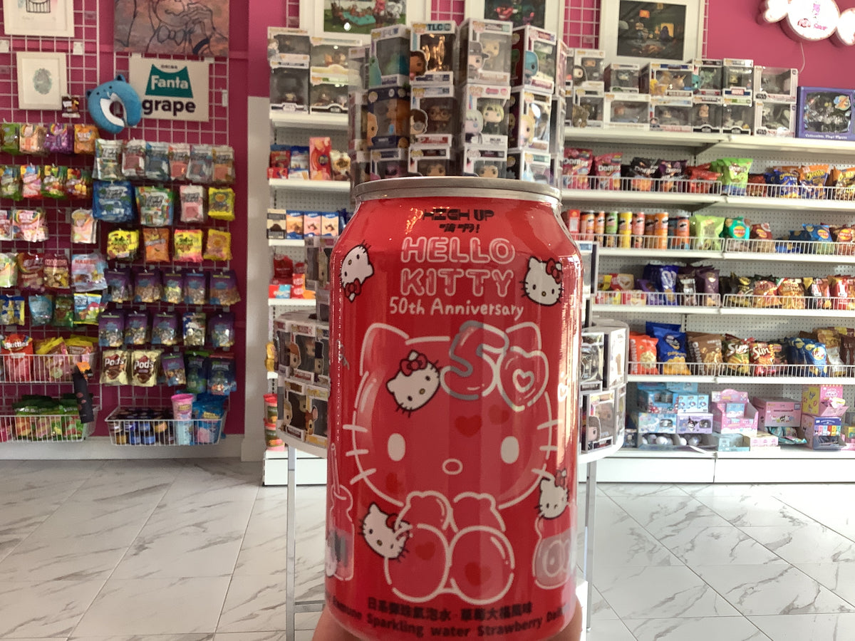 High Up Hello Kitty 50th Anniversary Japanese Ramune Sparkling Water S ...