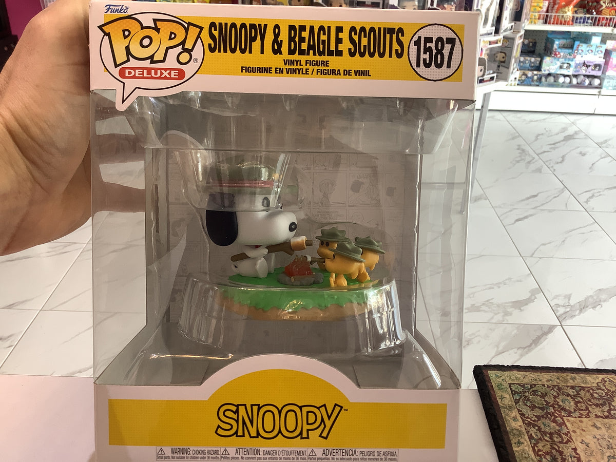 Funko Pop Deluxe Shoopy Snoopy & Beagle Scouts 1587 – POP SHOP & GALLERY