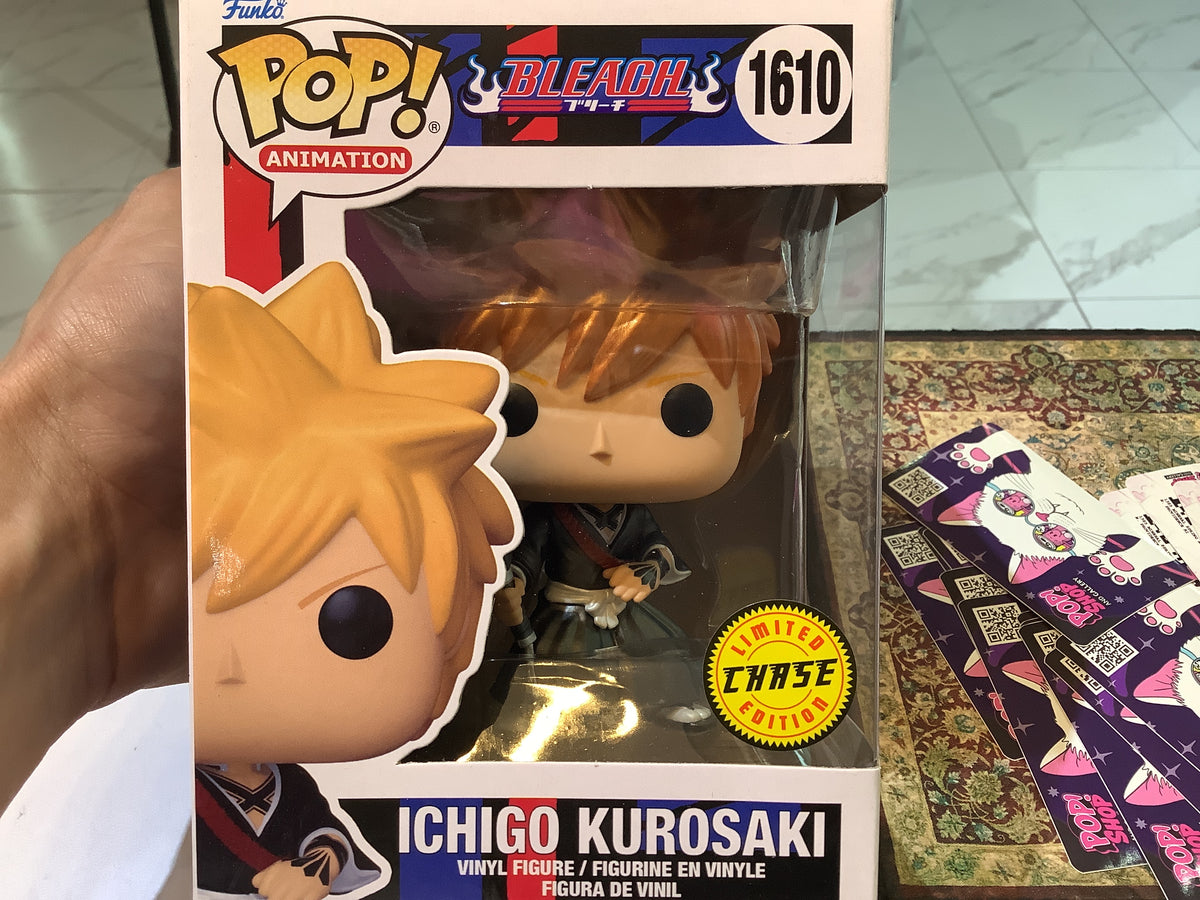 Funko Pop Animation Bleach Ichigo Kurosaki 1610 CHASE LIMITED EDITION ...