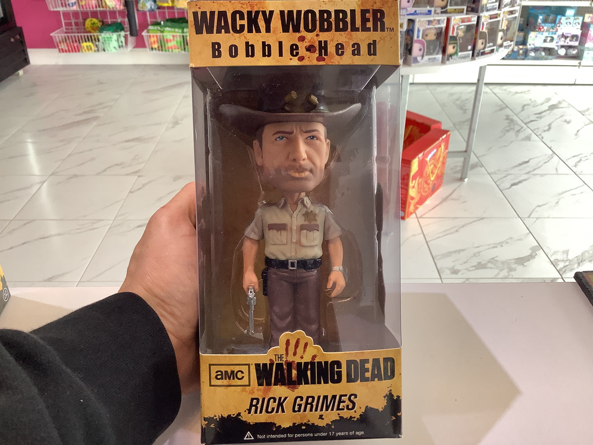 Funko Wacky Wobbler The Walking Dead Rick Grimes – POP SHOP & GALLERY