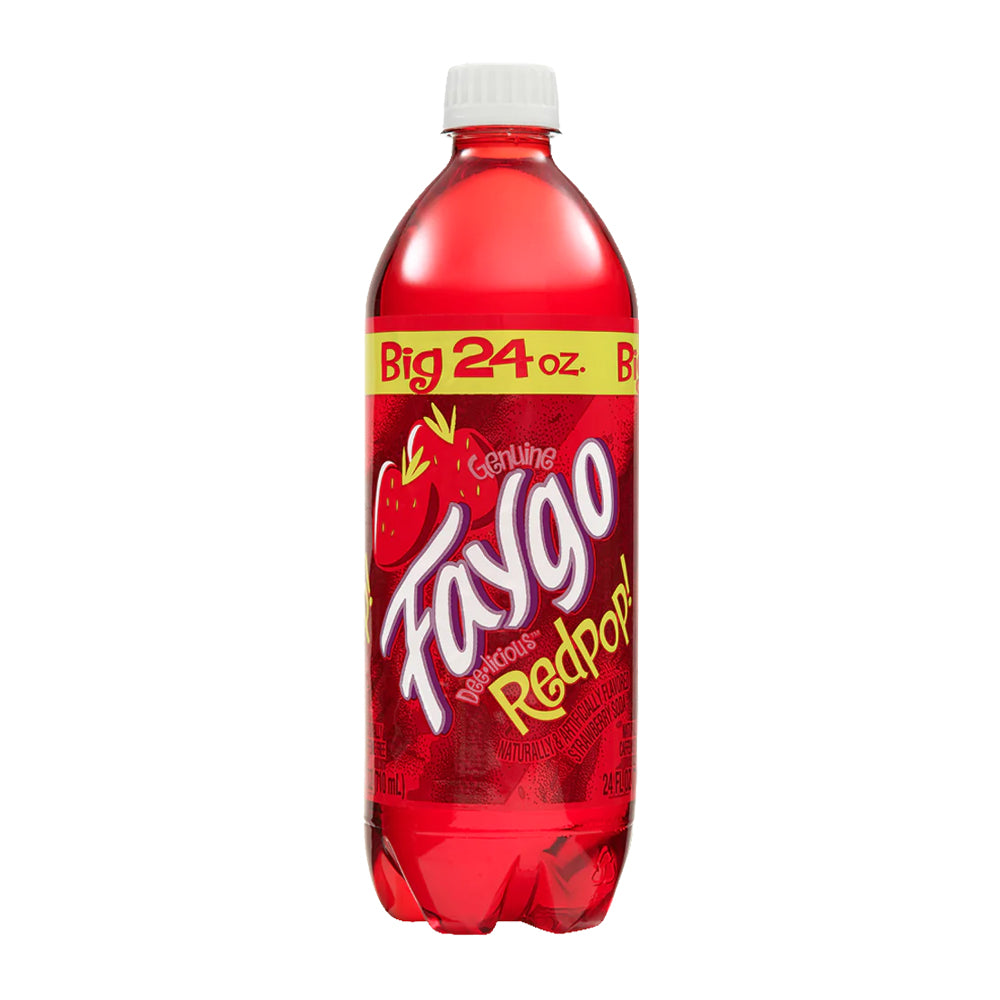 Faygo Red Pop (24oz) – POP SHOP & GALLERY