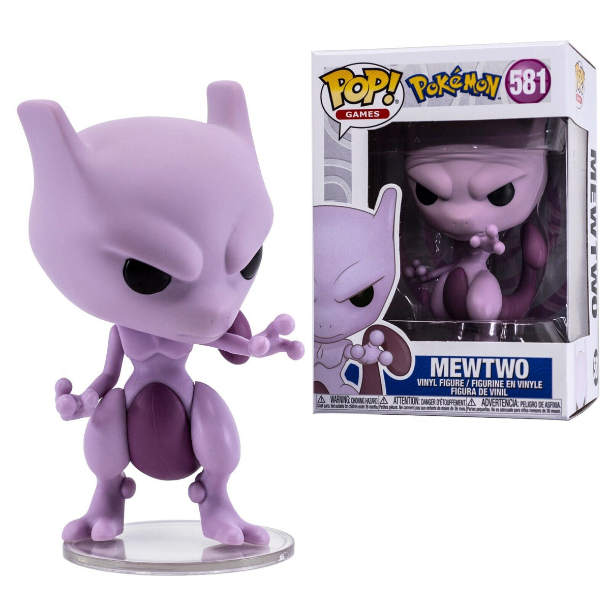 Funko Pop Games Pokémon Mewtwo 581 – POP SHOP & GALLERY