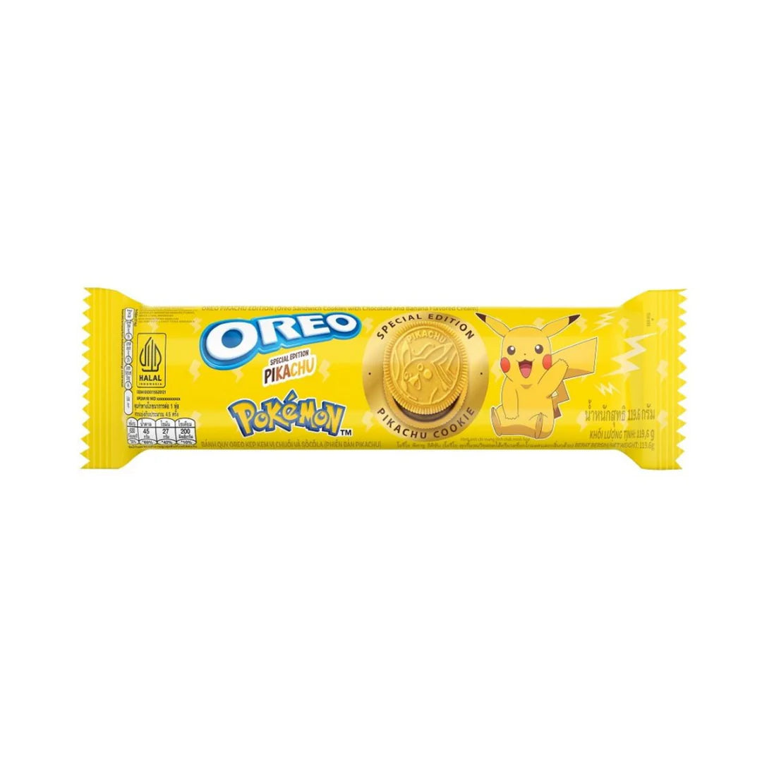 Oreo Pokémon Edition - Chocolate Banana- Pikachu Special Edition 119.6 ...