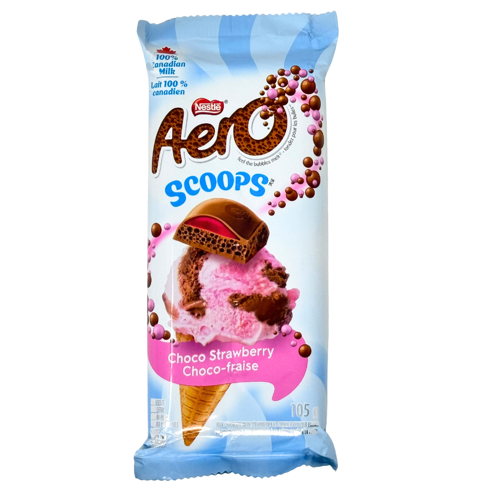Aero Scoops Choco Strawberry 105 g 🍫🍓 | PopShopLife – POP SHOP & GALLERY