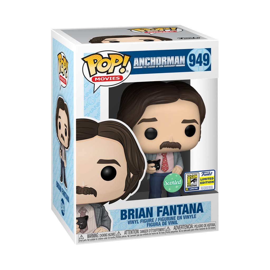 Funko POP! Movies: Anchorman - Brian Fontana 949 (Scented) (Funko 2020 ...