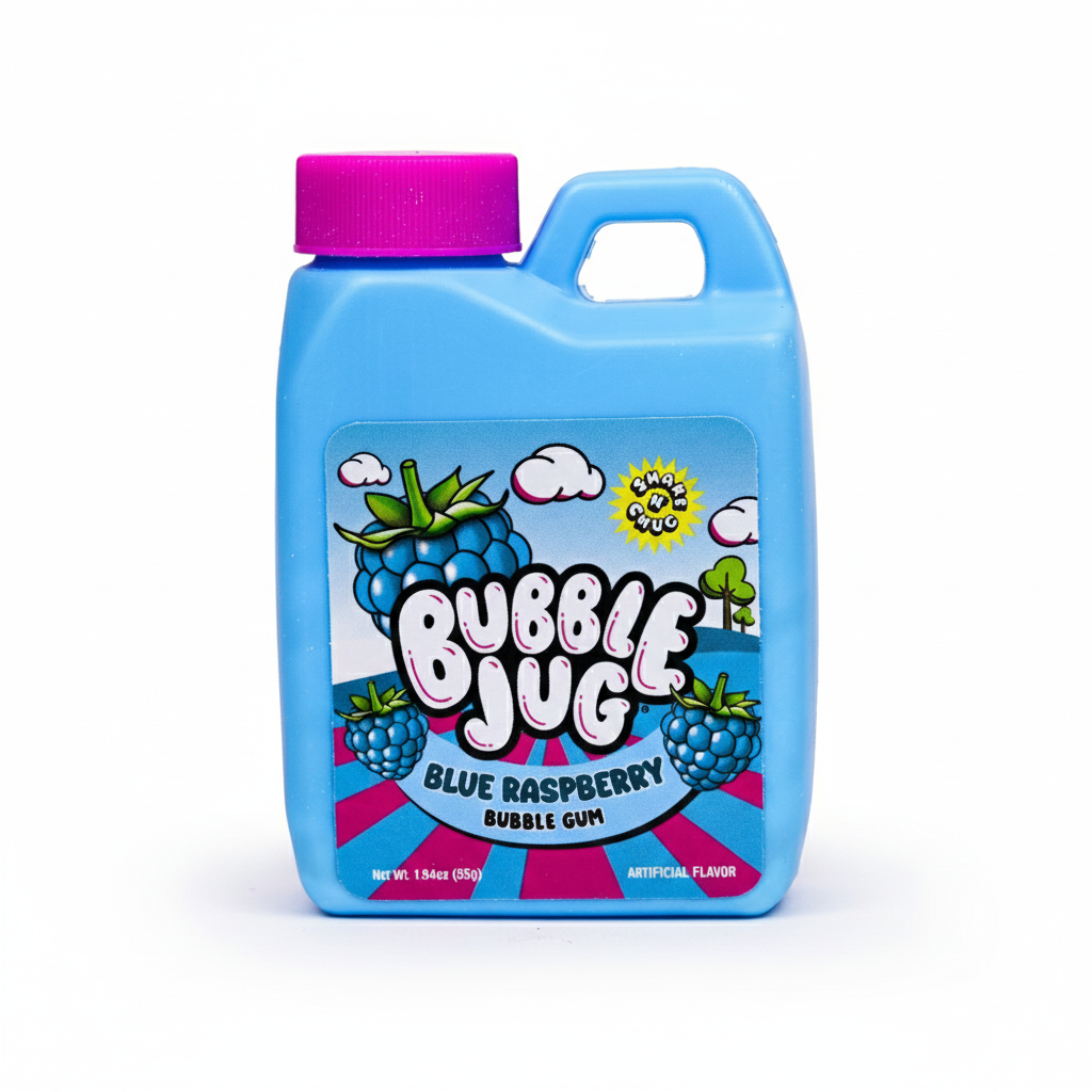 Bubble Jug Bubble Gum Blue Raspberry 55g – POP SHOP & GALLERY