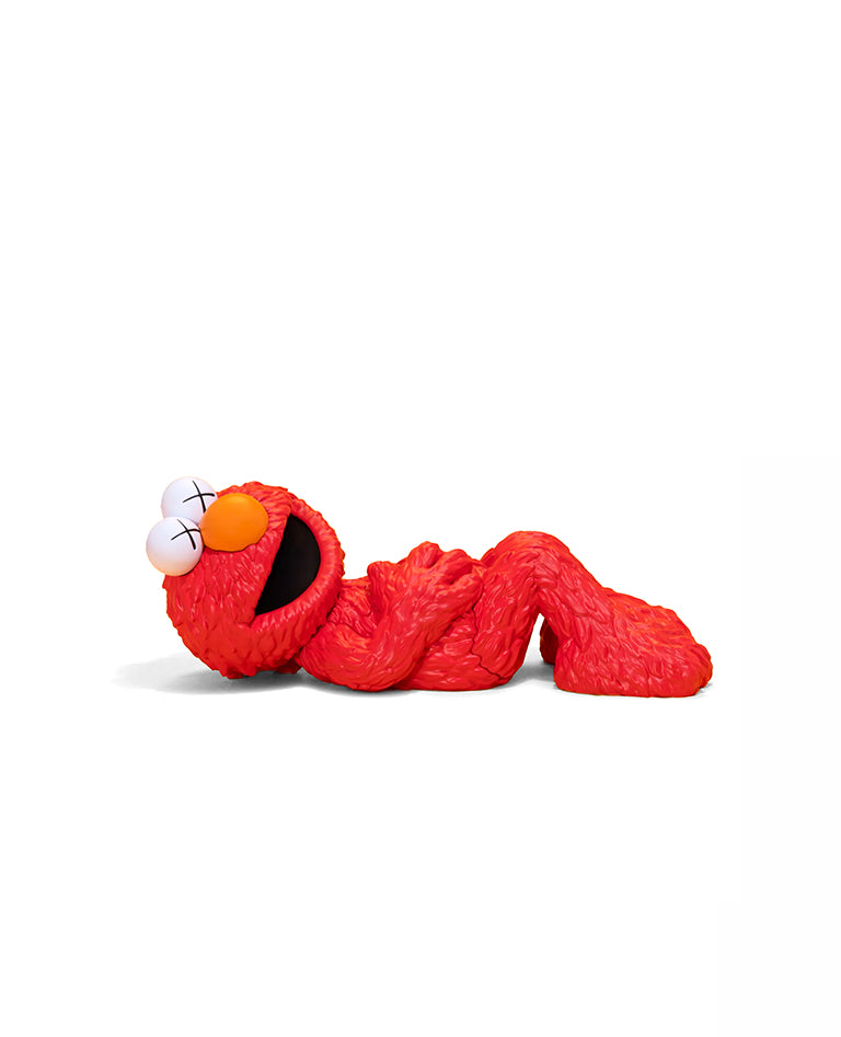 KAWS x Sesame Street Elmo Collectible Figure – POP SHOP & GALLERY