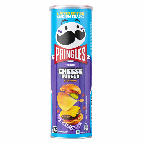 Pringles Stadium Snacks Team Cheeseburger 165g – Germany Import – POP ...