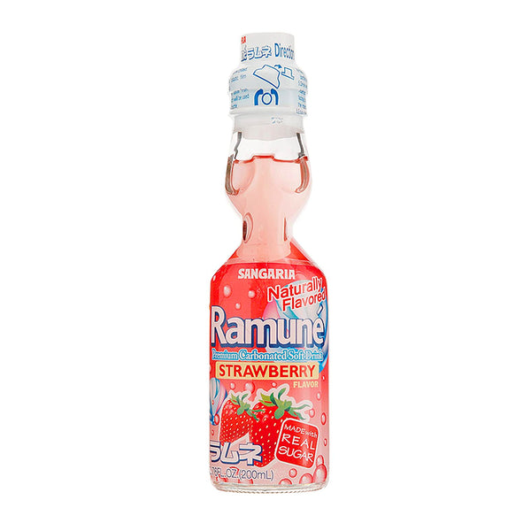 Sangaria Ramune Strawberry (200ml) – POP SHOP & GALLERY