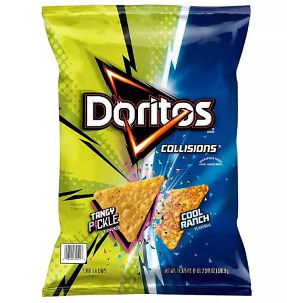 Doritos Collisions Intense Pickle Cool Ranch (65g, Canada) | Bold ...