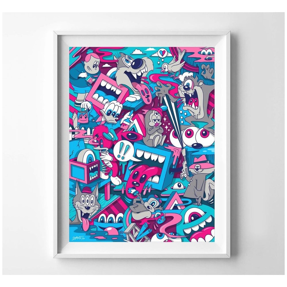 Greg Mike - Now Or Never Fine Art Print (Framed) – POP SHOP & GALLERY