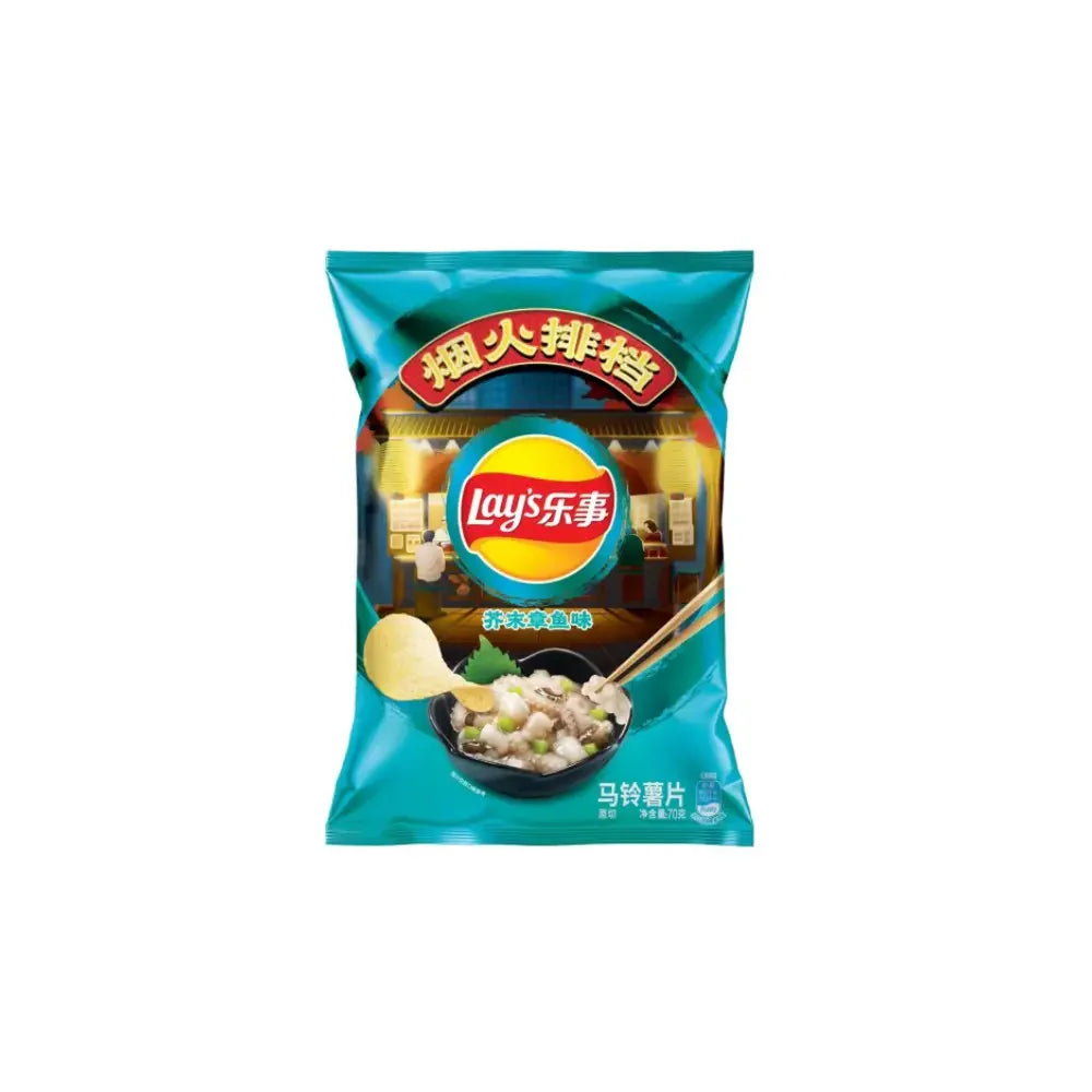 Lays wasabi octopus Japan (70g) – POP SHOP & GALLERY