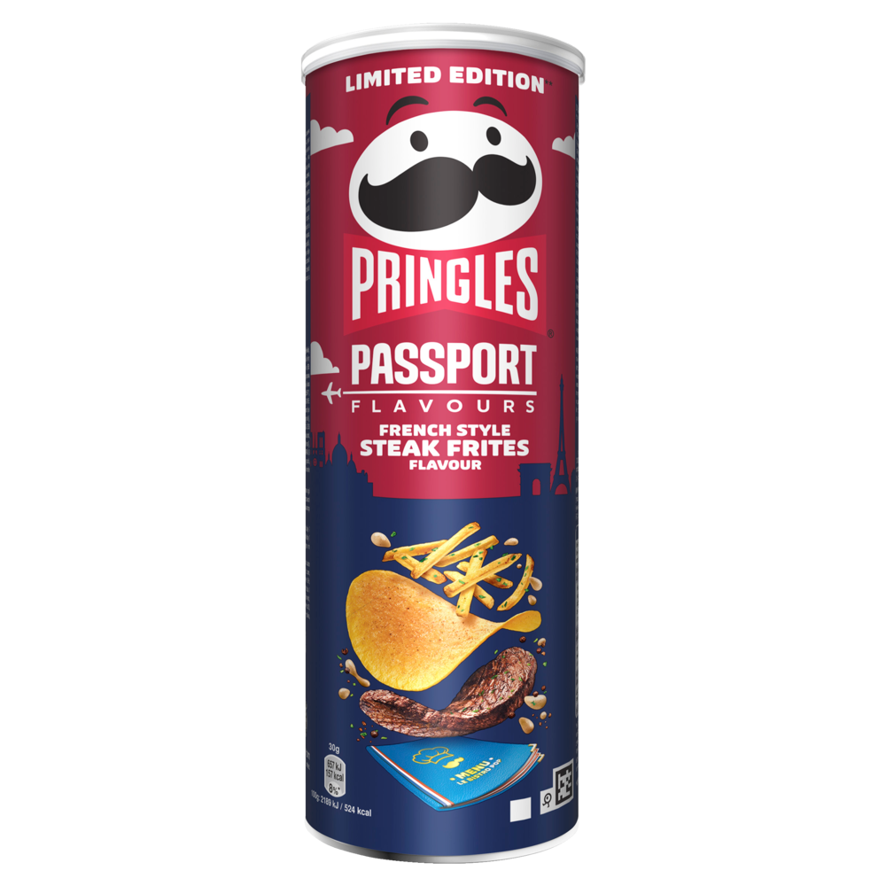 Pringles Passport French Style Steak Frites 🍟🥩 – 100g UK Exclusive ...
