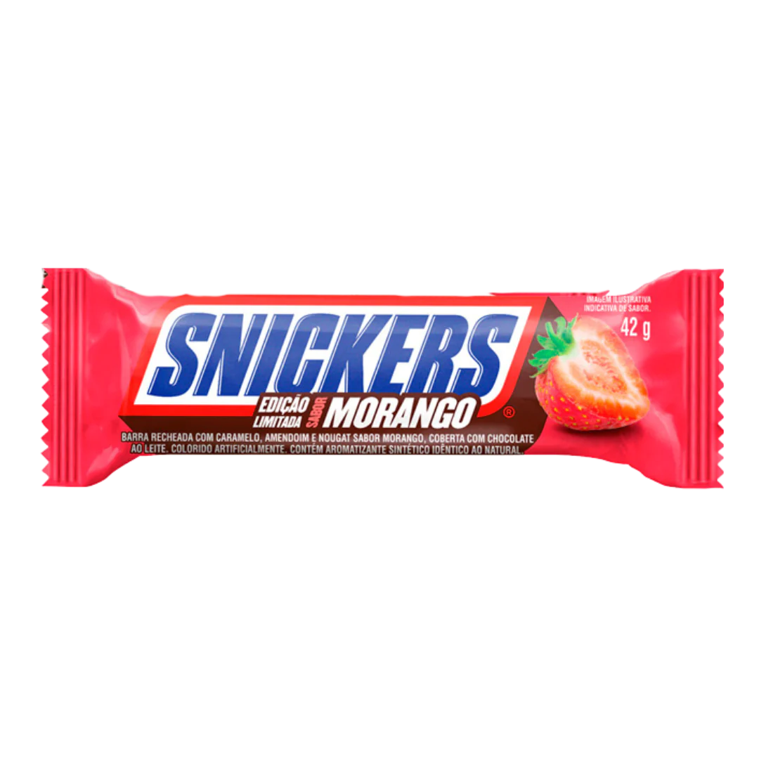 Snickers Morango 42g | Pop Shop Life 🍫🍓 – POP SHOP & GALLERY