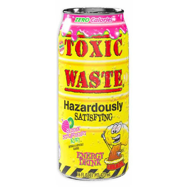 Toxic Waste Energy Drink Strawberry Kiwi 473ml | Pop Shop Life 🍓🥝 – POP ...