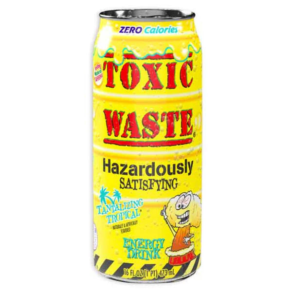 Toxic Waste Energy Drink Tantalizing Tropical 473ml | Pop Shop Life 🍹💥🏝 ...